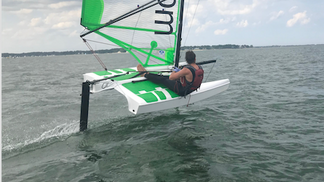 UFO Foiling Catamaran for Sale | Fulcrum Speedworks – fulcrumspeedworks